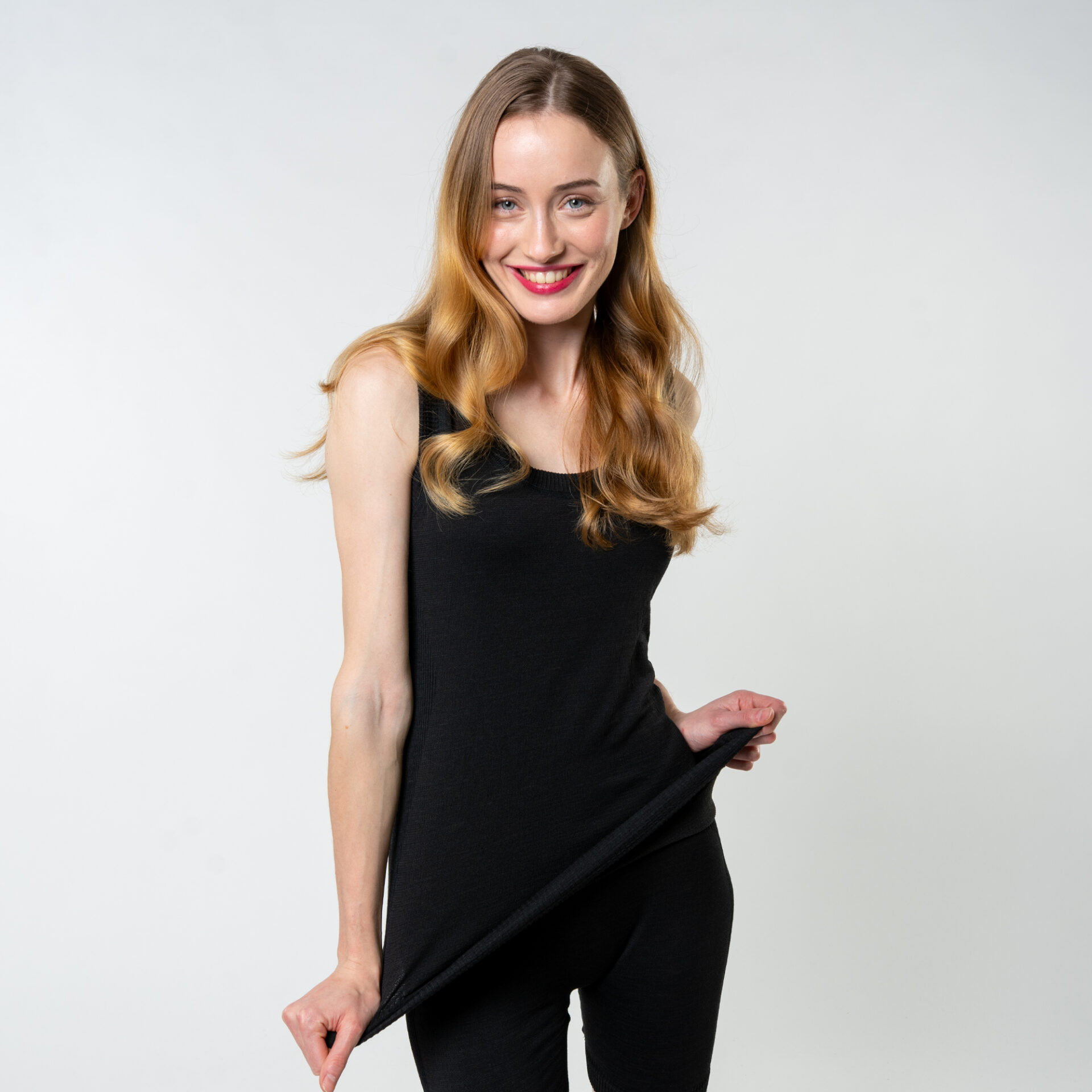 Dámské bezešvé merino tílko X-COMPACT MERINO - Moira