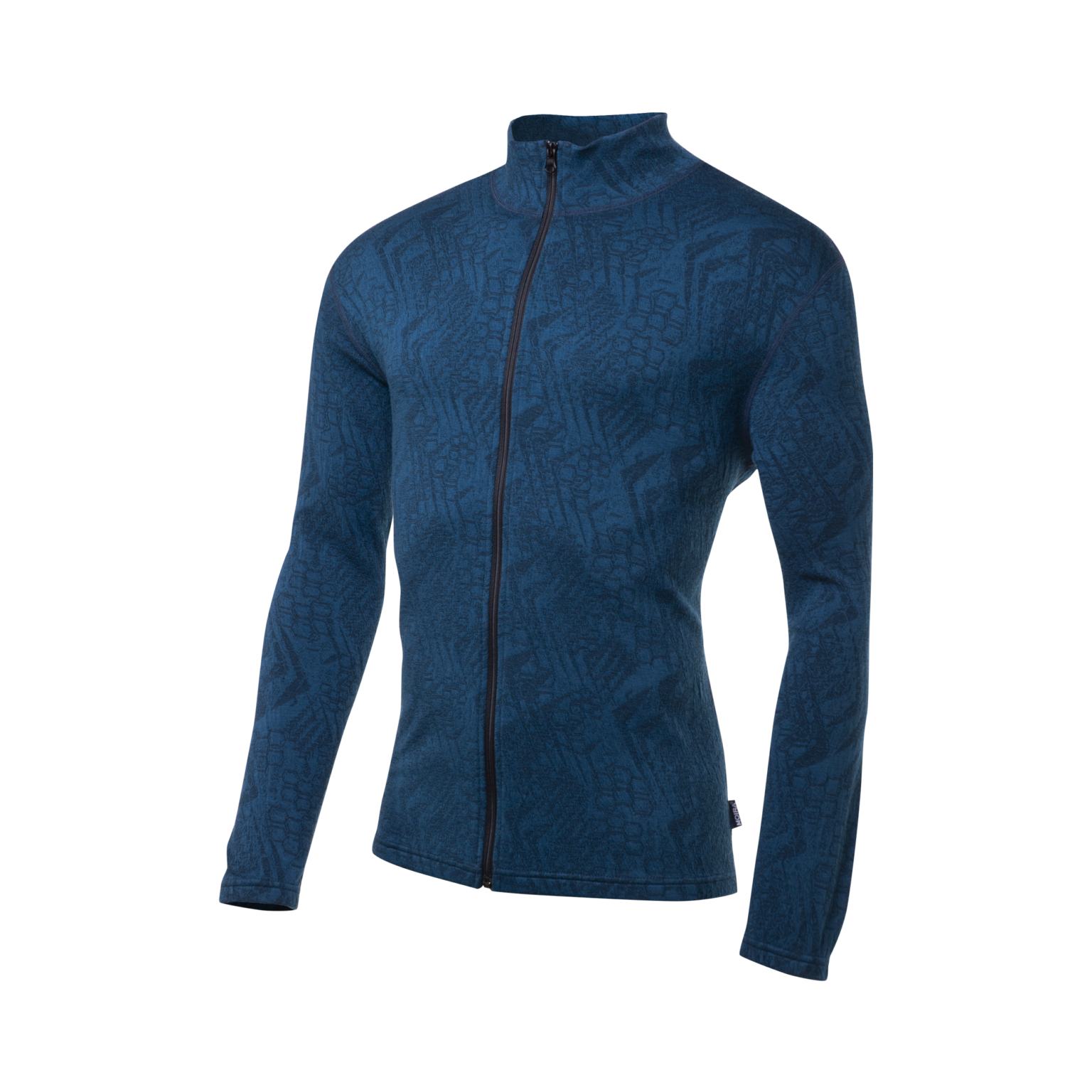 Pánská merino mikina se zipem MERINO MOIRA LIGHT - Moira