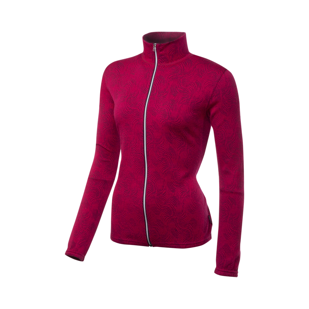 Dámská merino mikina se zipem MERINO MOIRA LIGHT - Moira