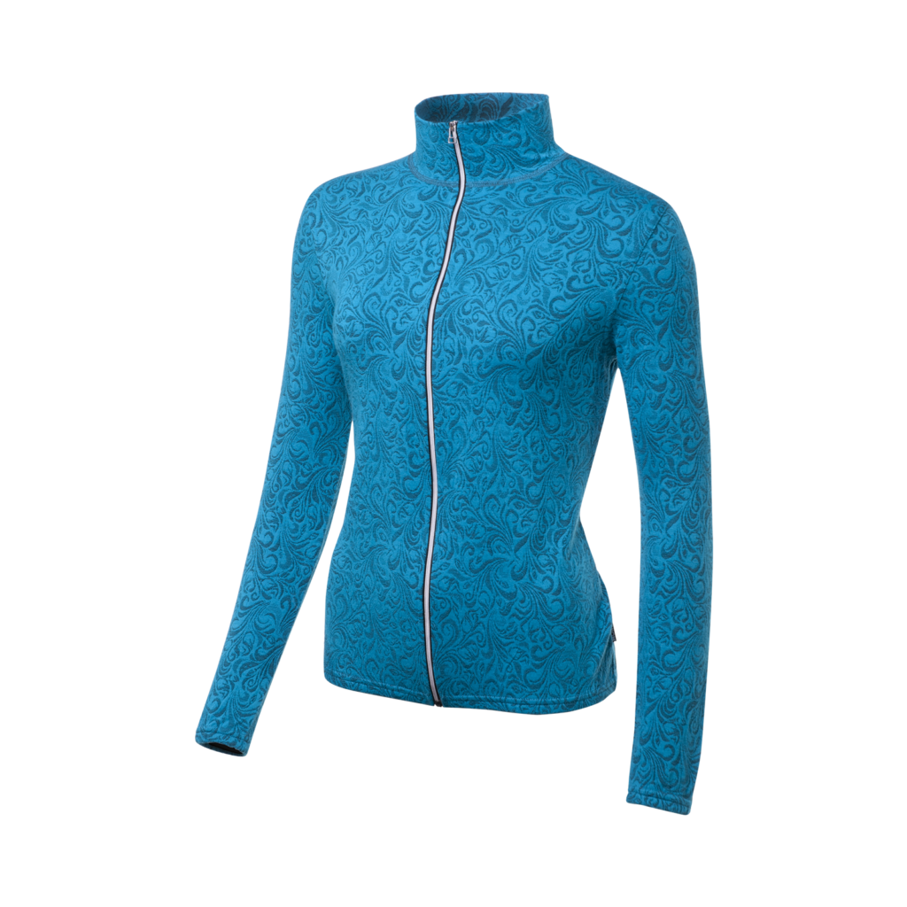 Dámská merino mikina se zipem MERINO MOIRA LIGHT - Moira